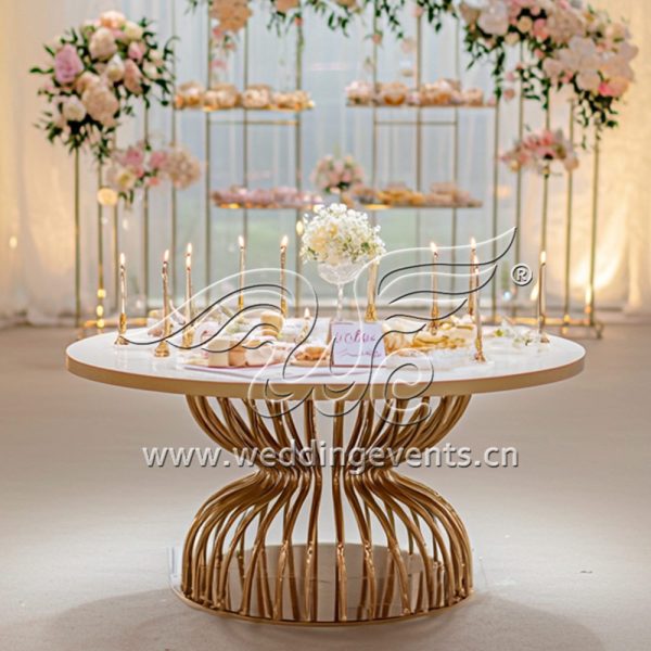 Round Table Events with Metal Base for Sale – Wedding Events